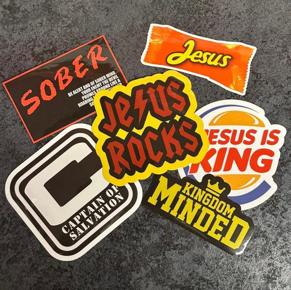 Random Christian Sticker Pack – Blessed Boys Ent